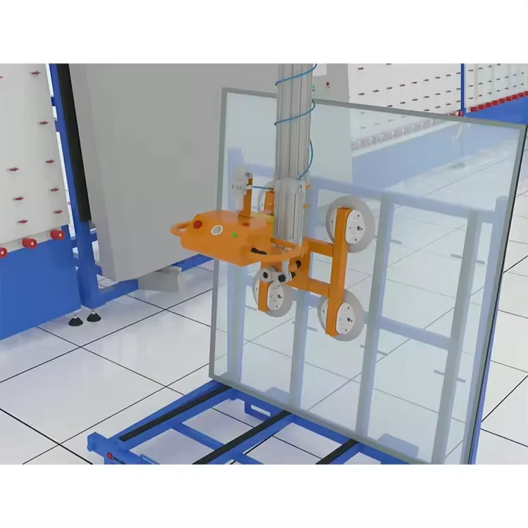 Glass Loading Unloading Lifter 600kg 800kg Vacuum Suction Cup IG ...