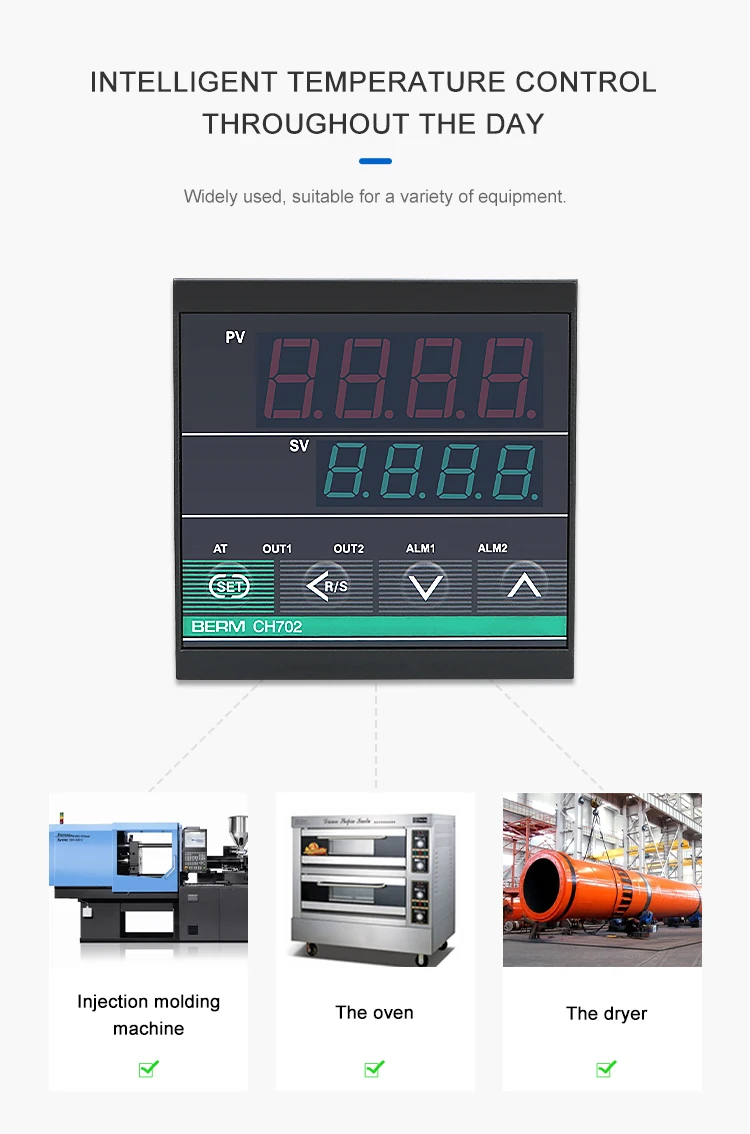 BERM CH702 Temperature Controller - Precision and Reliability