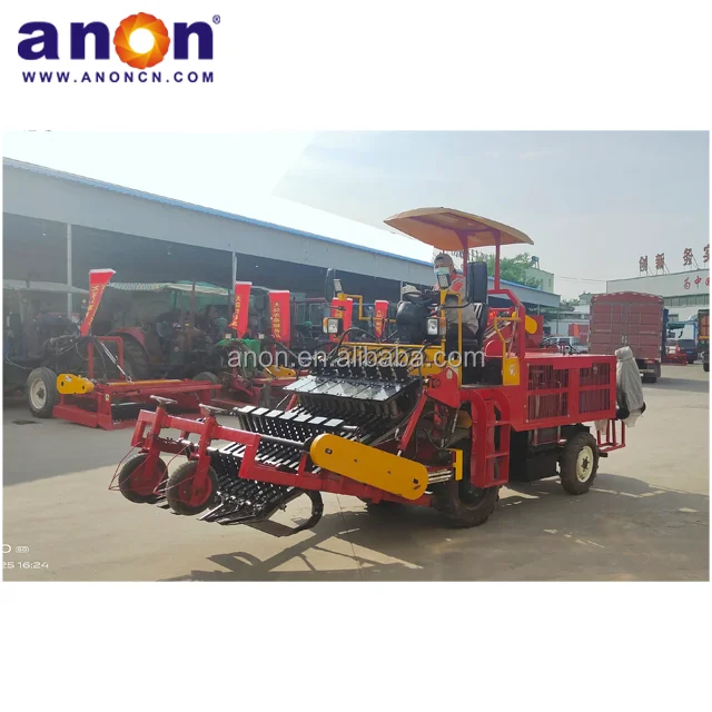 ANON Farm Onion Harvester 2024 New Type Garlic Onion Harvesting Machine ...