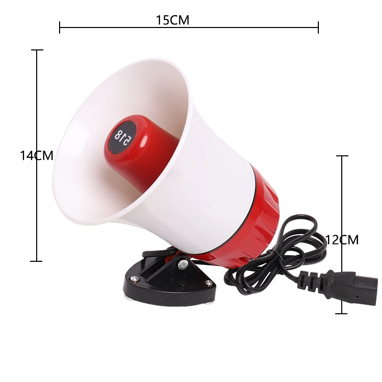 Gongxiang Rechargeable Megaphone Detachable Mic Megaphone Talk And ...