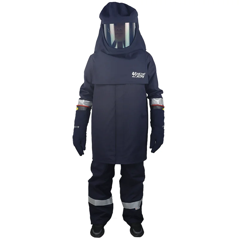 46cal Level 4 Arc Flash Clothing Kit,Atpv=46 Cal/cm2,Astm F1959,Nfpa ...