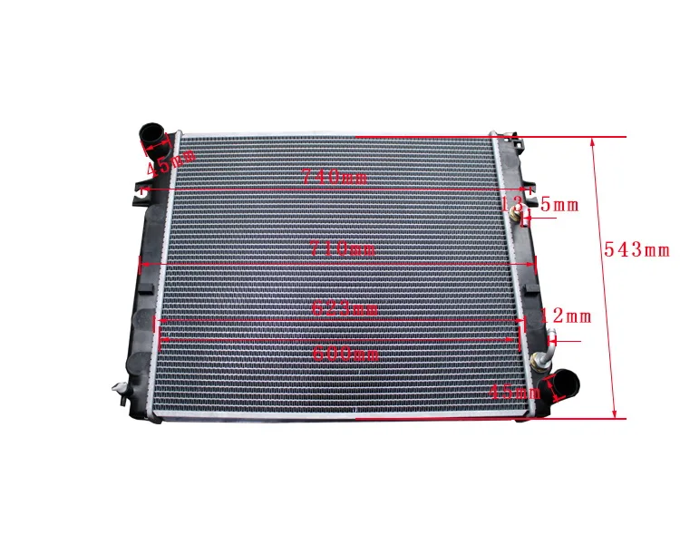 Forklift Parts 16410-N3250-71 - Hydraulic Oil Cooler Radiator for 8FD60~80N