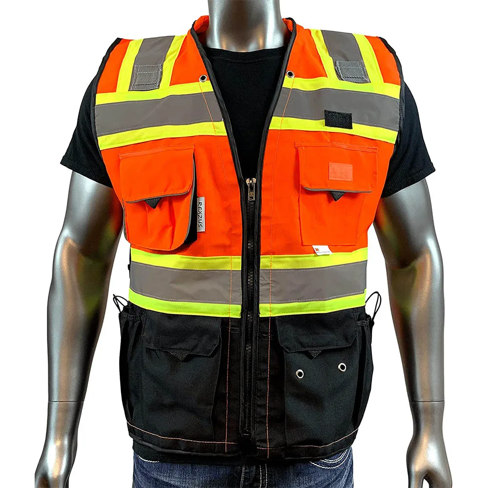 Wholesale 100% Polyester Breathable Workwear Oem Mesh Safety Vest With ...