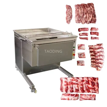 Industrial Pork Ribs Cube Cutter Cutting Machine Fresh Lamb Chops Dicer ...