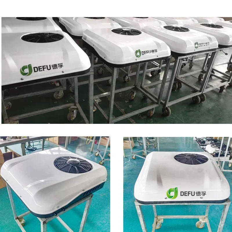 All in One Rooftop Vehicle Battery Electric Air Conditioner