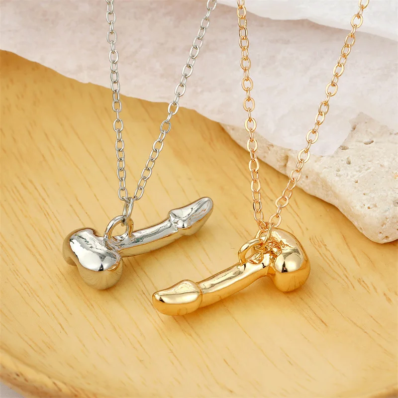Original Genital Pendant Necklaces For Men Sexy Male Penis Organ