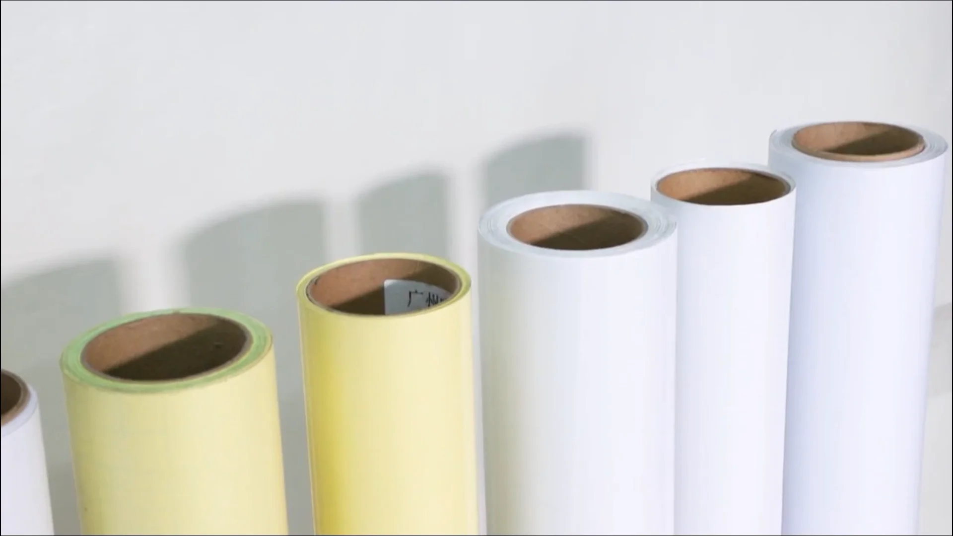 High Quality Yellow Liner Economic Lamination Pvc Pouch Paper Film Roll ...