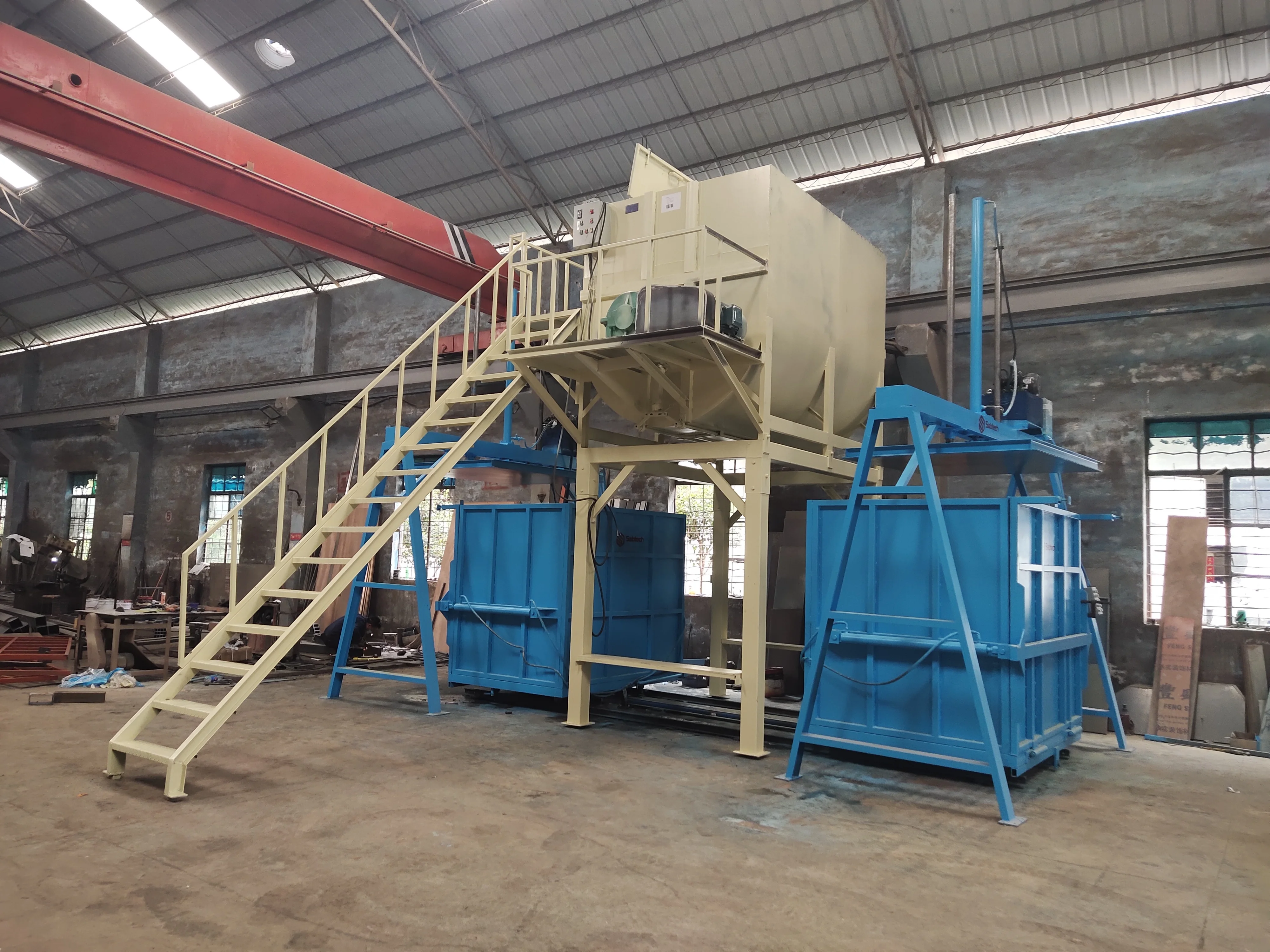 Carpet Underlay Foam Making Machine Rebonded Foam Making Machine - Buy ...