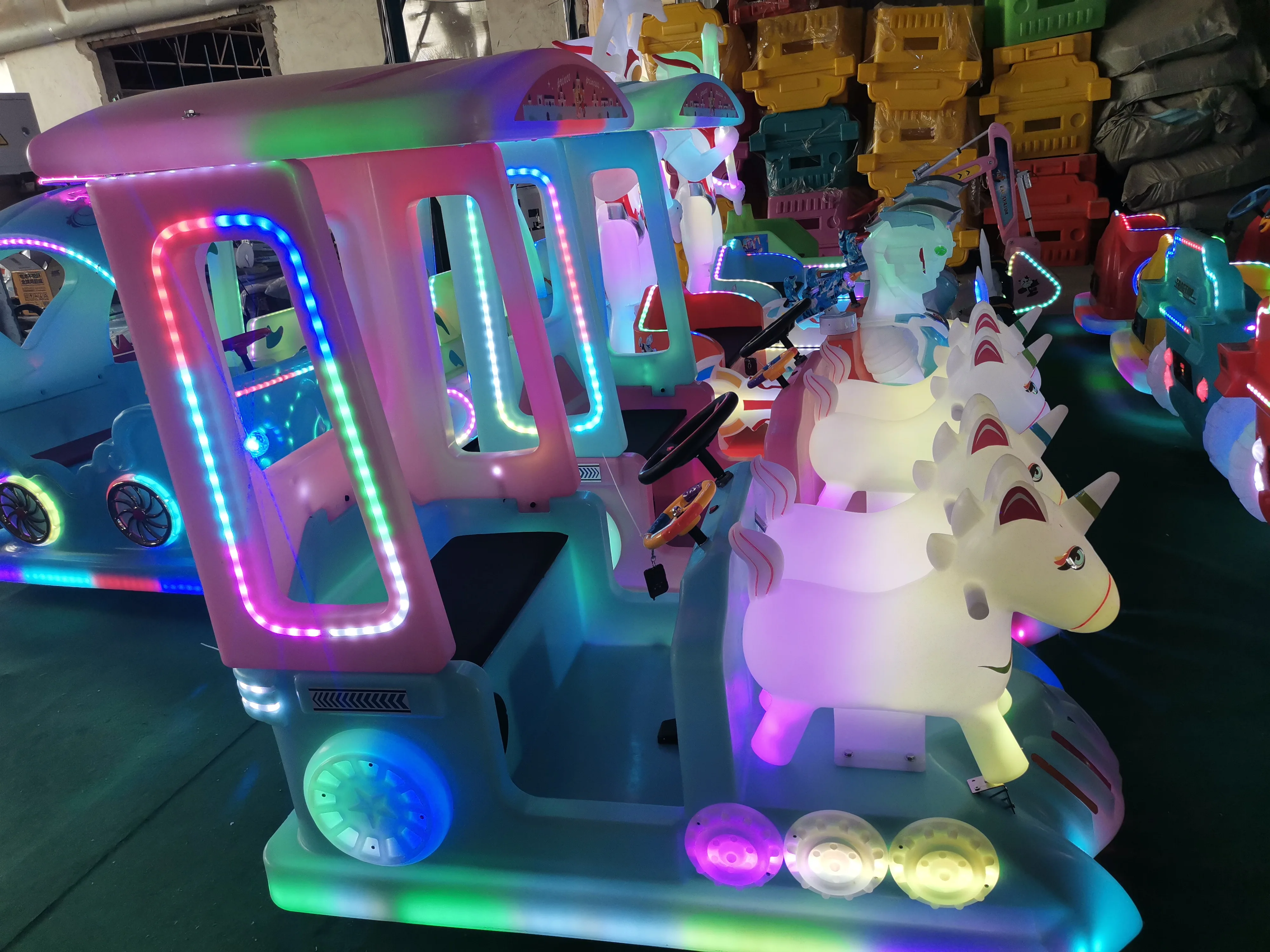 Amusement Park Car Rides For Family Kids Car Electric - Buy 24v Ride On ...