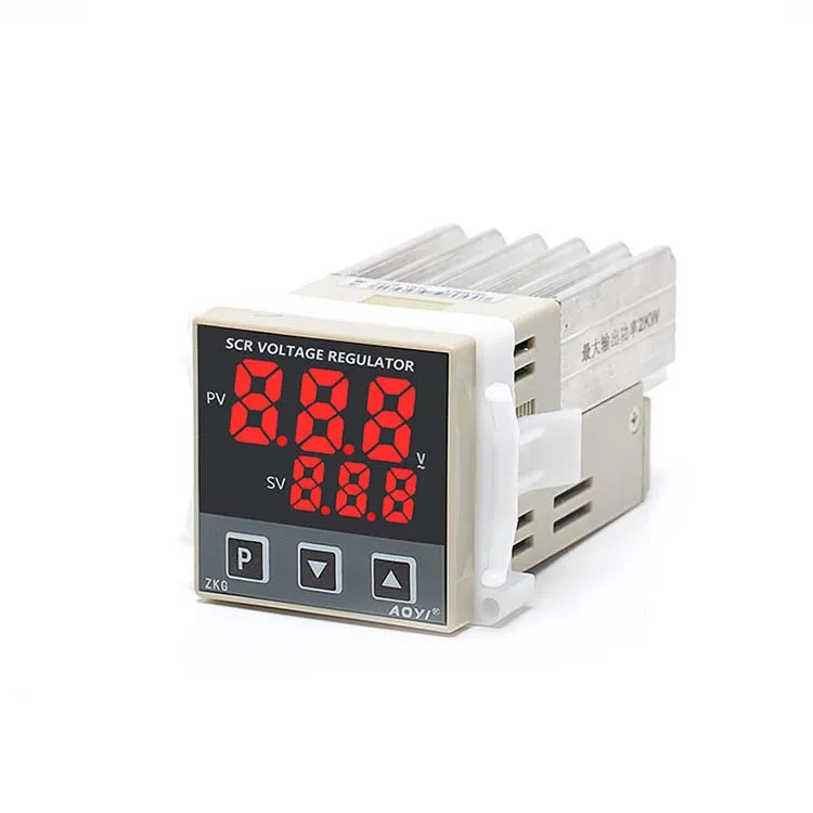 AOYI single auto phase voltage regulator ZKG-72 48*48| Alibaba.com