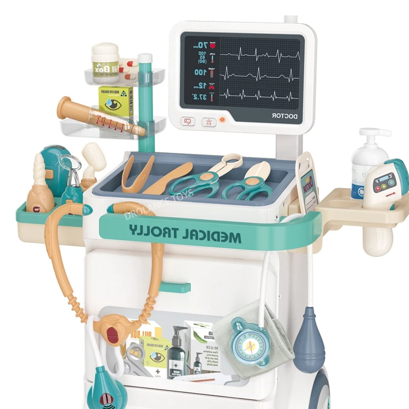Doctor Toy Ultrasound Machine - Pretend Play Operating Table