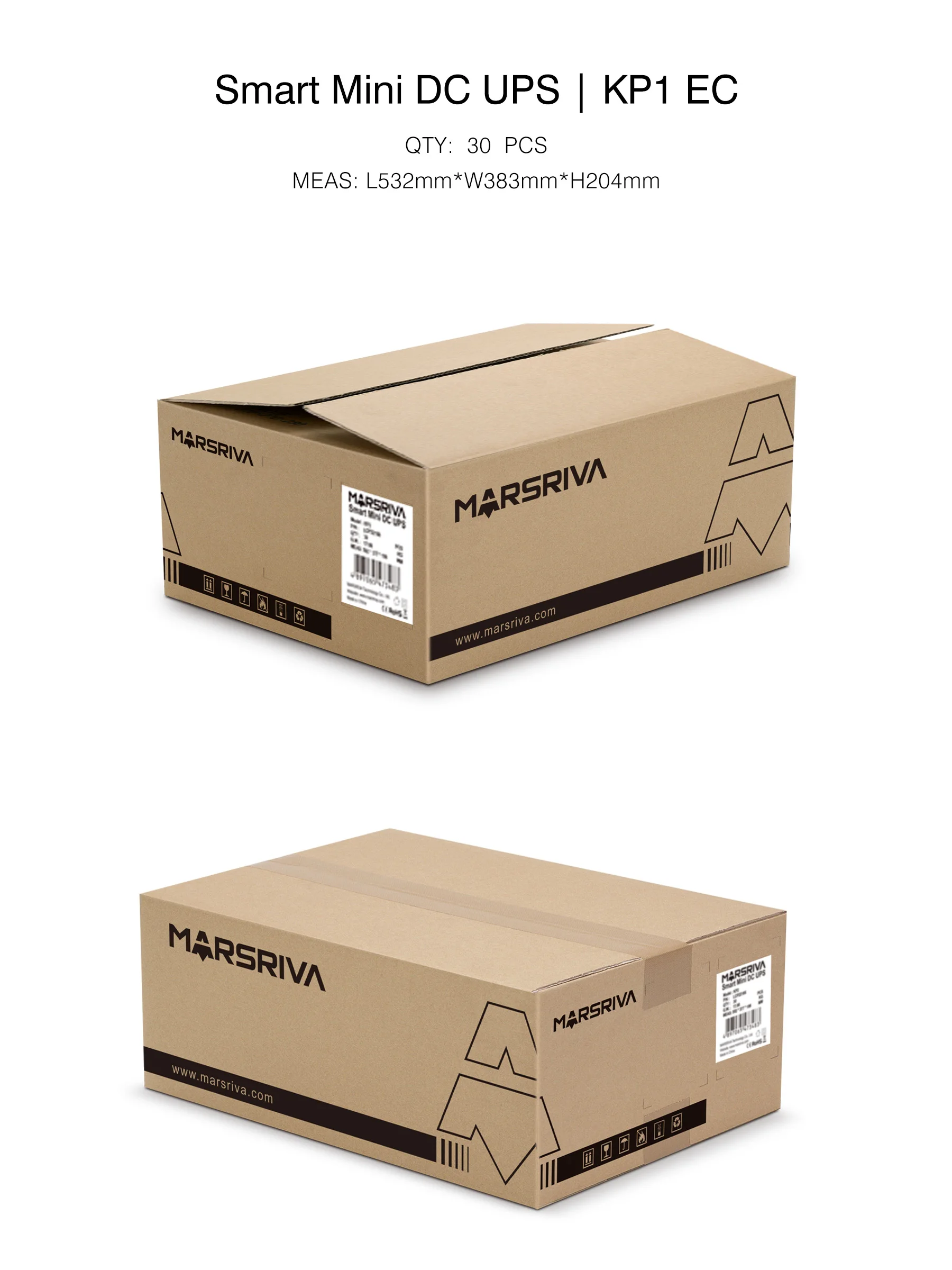 Marsriva Mini Ups Dc 12v 16000mah 30w For Wireless Router Modem Cctv ...