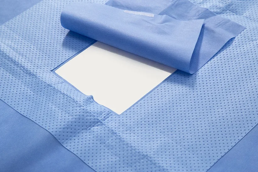 Waterproof Disposable Doctor Surgical Sms Rectal & Colon Drape Bed ...