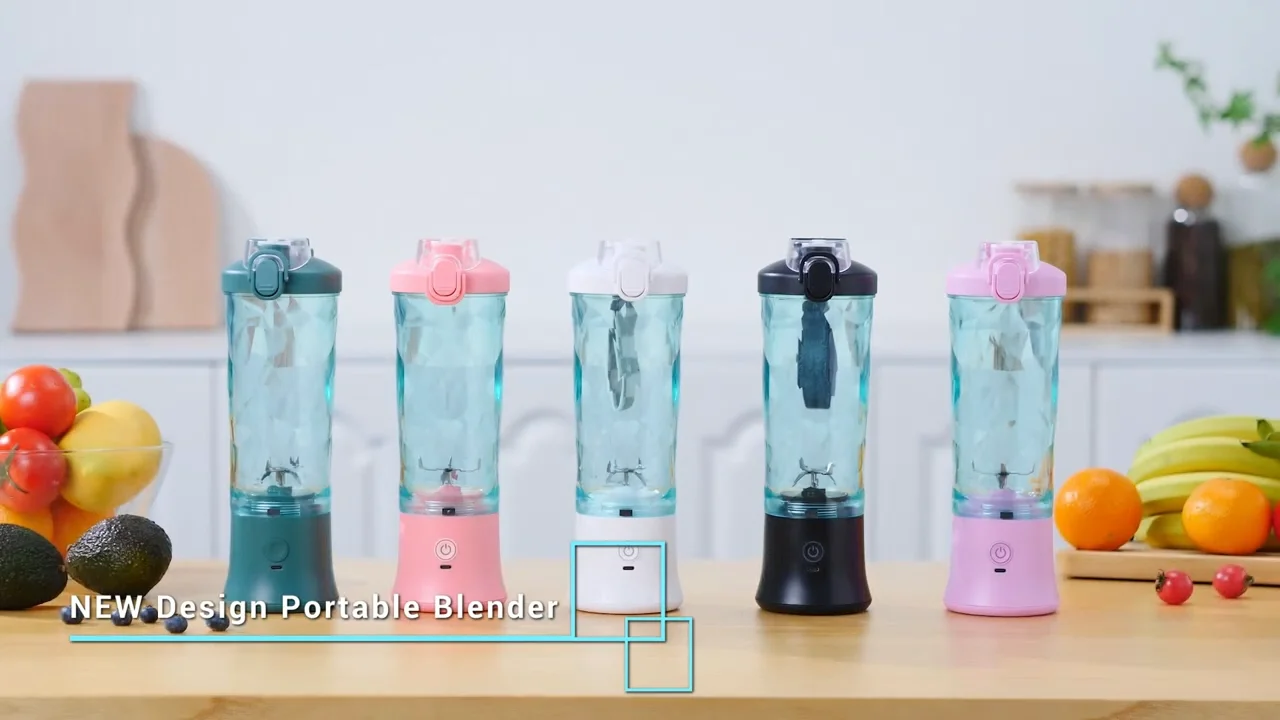 Usb Portable Juicer Blender Electric Personal Travel Plastic Stainless ...