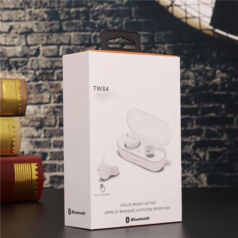 True Wireless Tws4 New Anc Tws Headphones Earphone Gaming Watch Earbuds ...