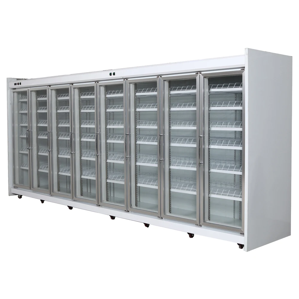 Led Commercial Glass Door Small Display Freezer Showcase Fridge ...