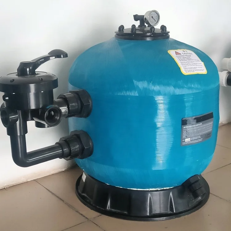 Latest Products Blue 750mm With Multiport Valve Sand Filter Cleaner For ...