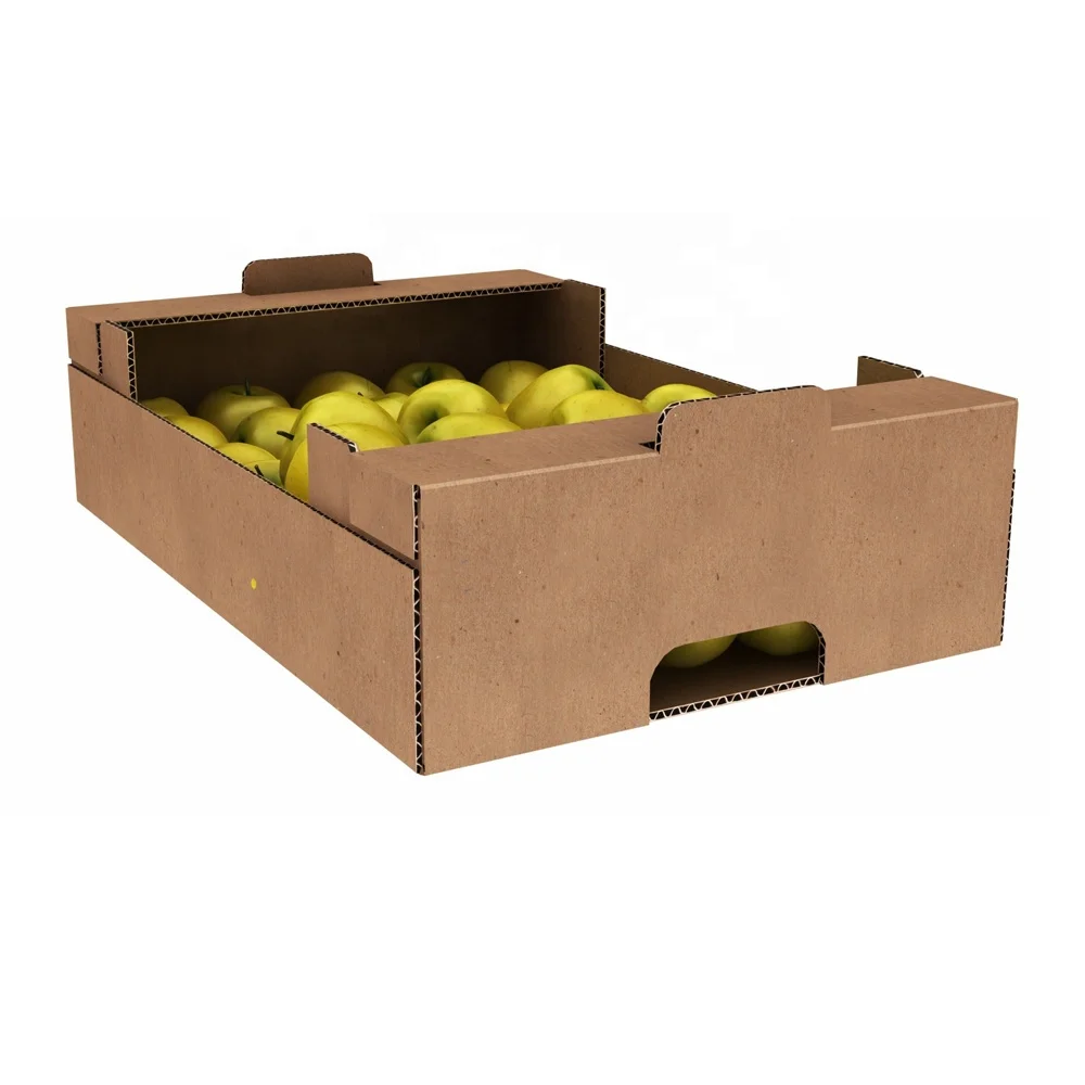 Wholesale Factory Fruit Packaging Box Heavy Duty Cardboard Corrugated ...