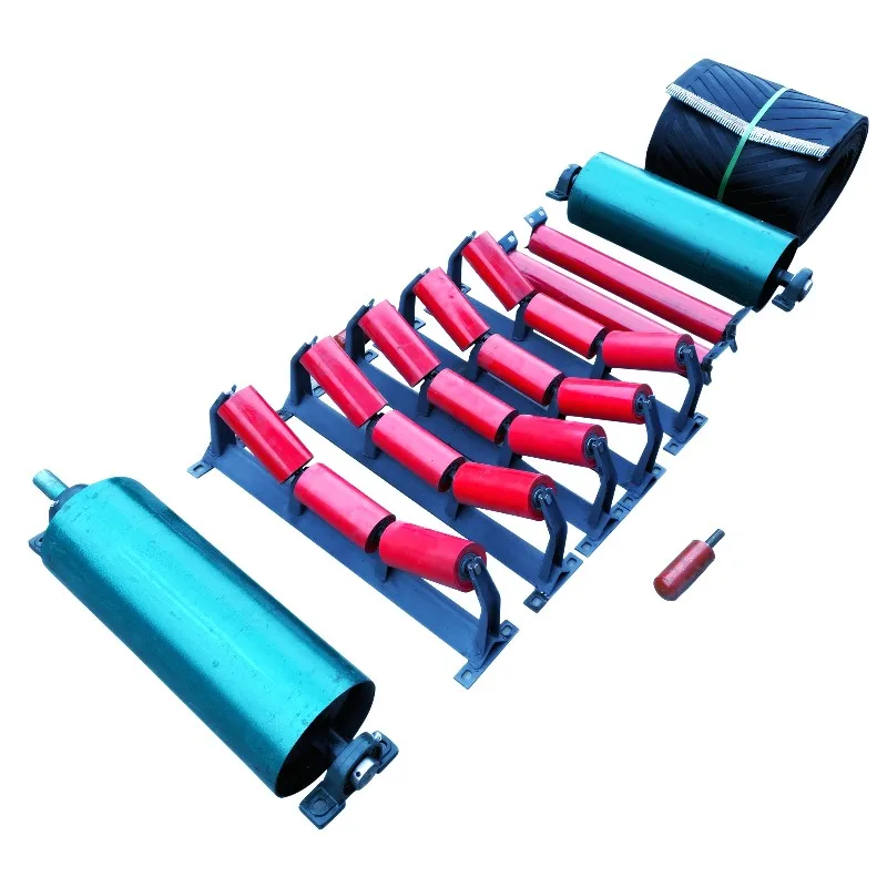 Factory Supply Belt Conveyor Roller Through for Mining Conveyor Belt ...