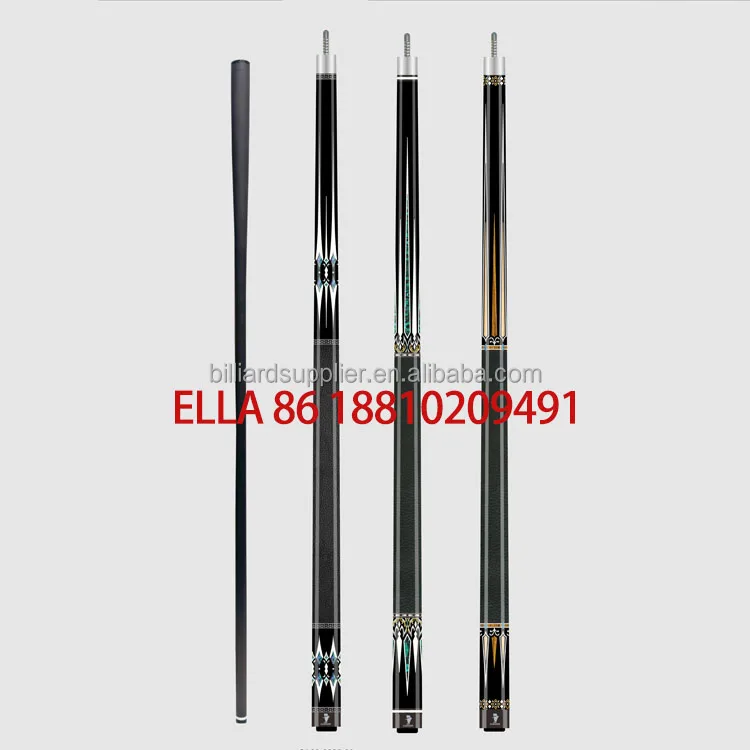 Customized Carbon Fiber Pool Cue - High Quality & Low Deflection