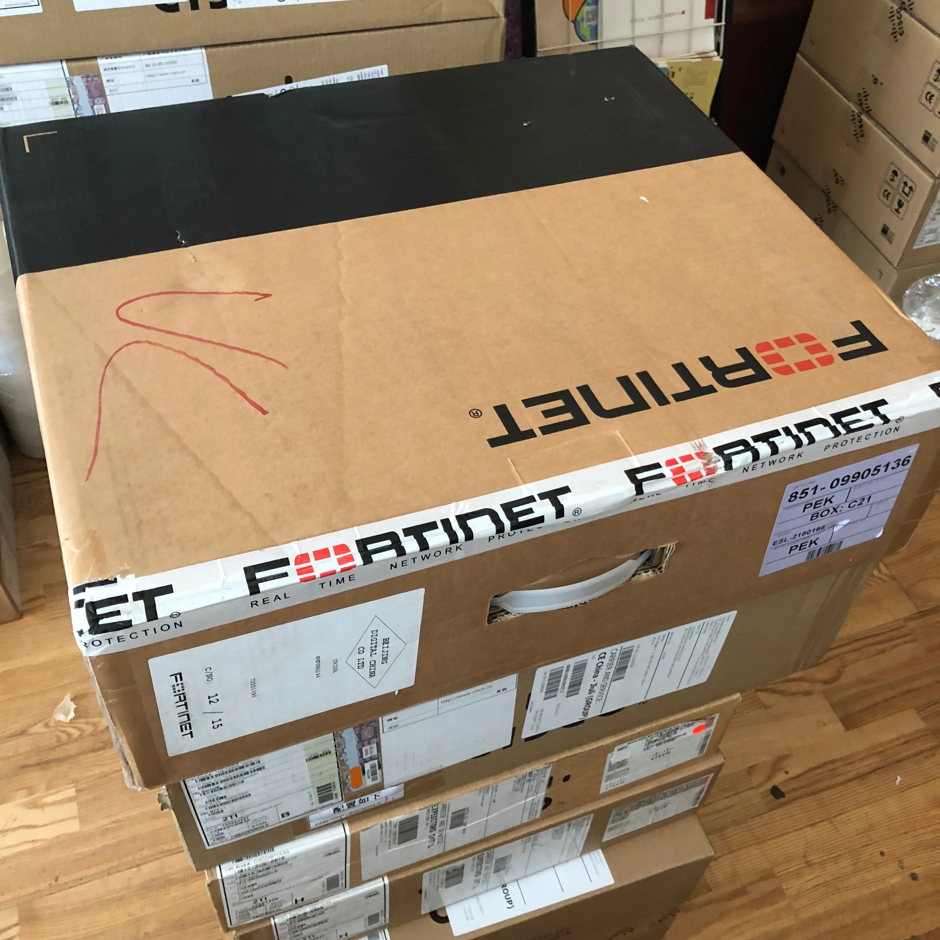 Original Fortinet Fortigate Network Security Firewall Appliance New Fg ...