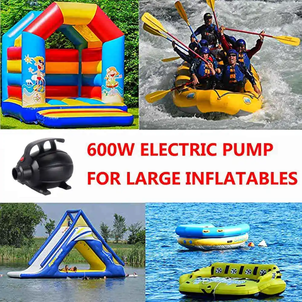 Rts 600w Electric Air Pump Camping Electric Pumps Inflator/deflator For ...
