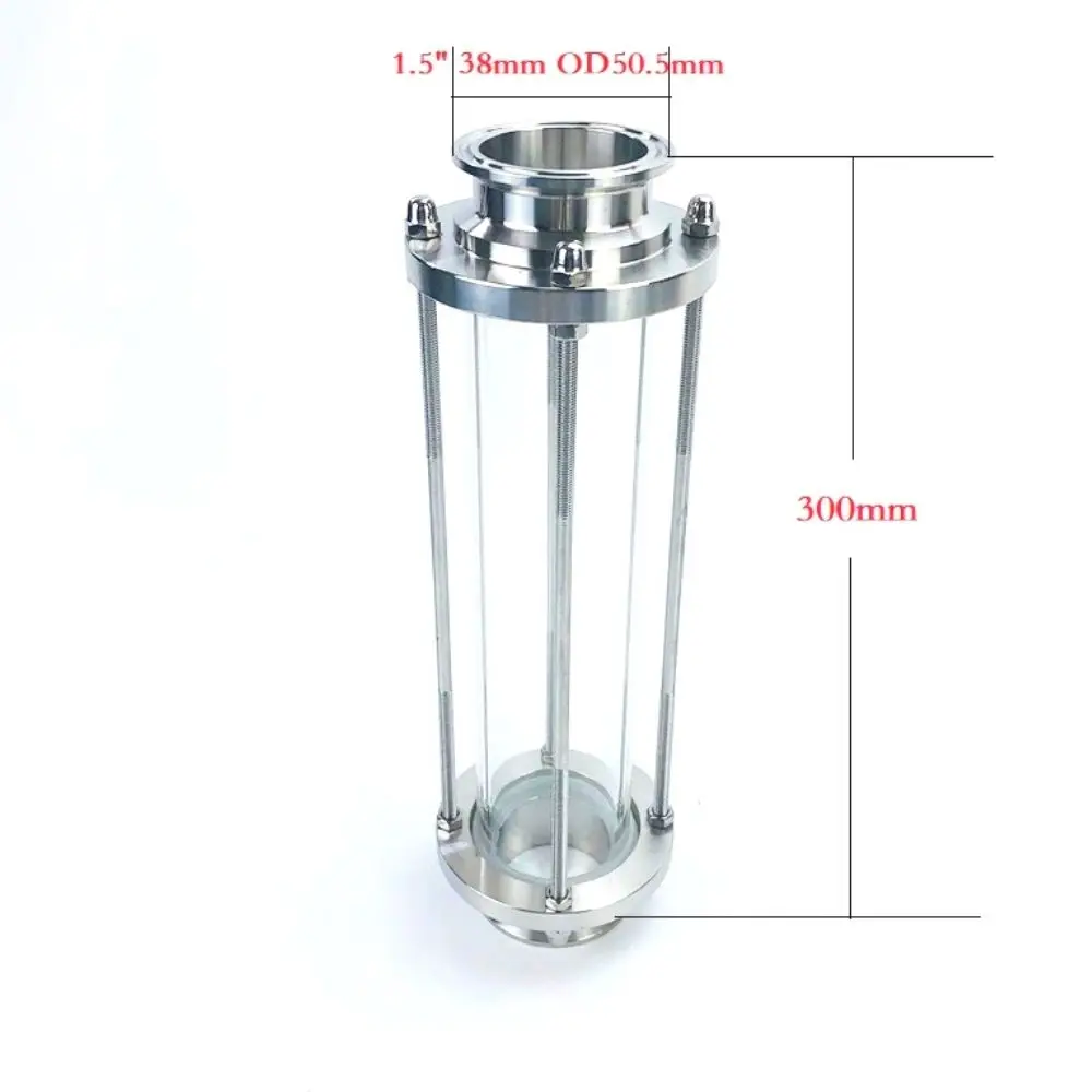 Overflow Sight Glass Valve Stainless Level Sight Glass Valve Round Long ...