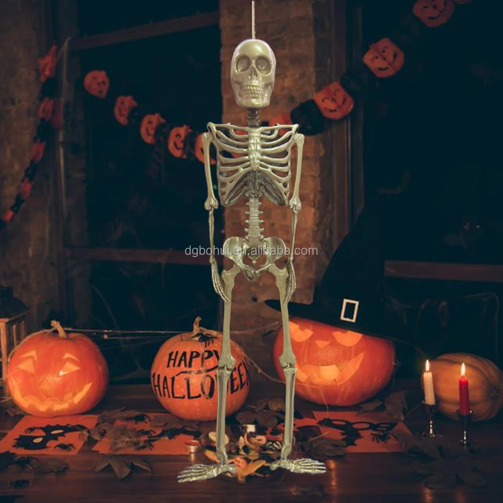 Large Human Skeletons Halloween Props - Life Size & Movable