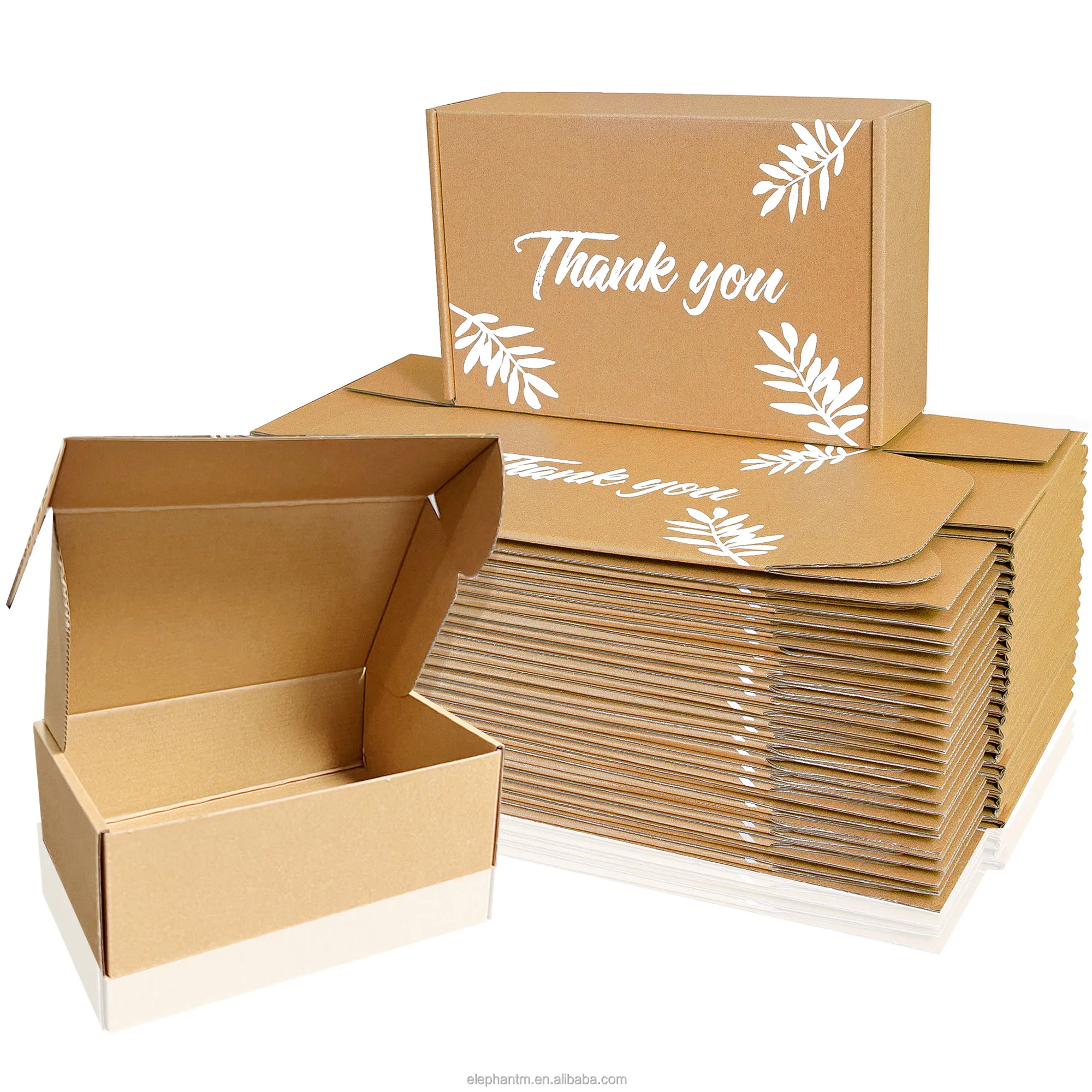 Custom Printed Corrugated Paper Shipping Boxes Packaging Mailer Box ...