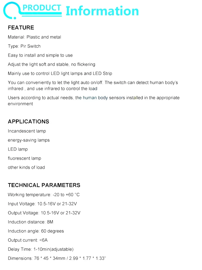Hc-sr501 Hc-sr505 Am312 Sr602 Hw-ms03 Adjust Ir Pyroelectric Infrared ...