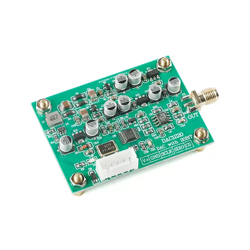 DAC1220 analog-to-digital conversion module 20 bit DAC16 bit adjustable ...