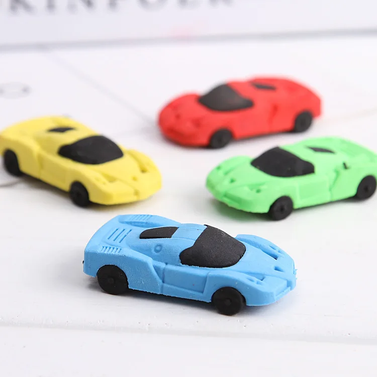 Gl Oem Personaje De Dibujos Animados De Goma For Kids Cute Pencil Car ...