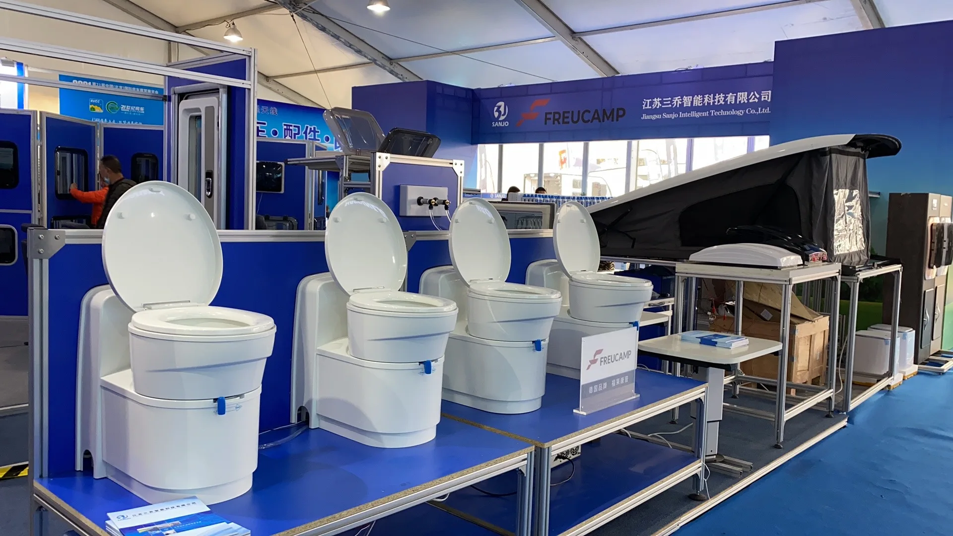 Cassette Toilet For Rvs Caravan Motorhome Sanjo Freucamp 3j-w5000 - Buy ...