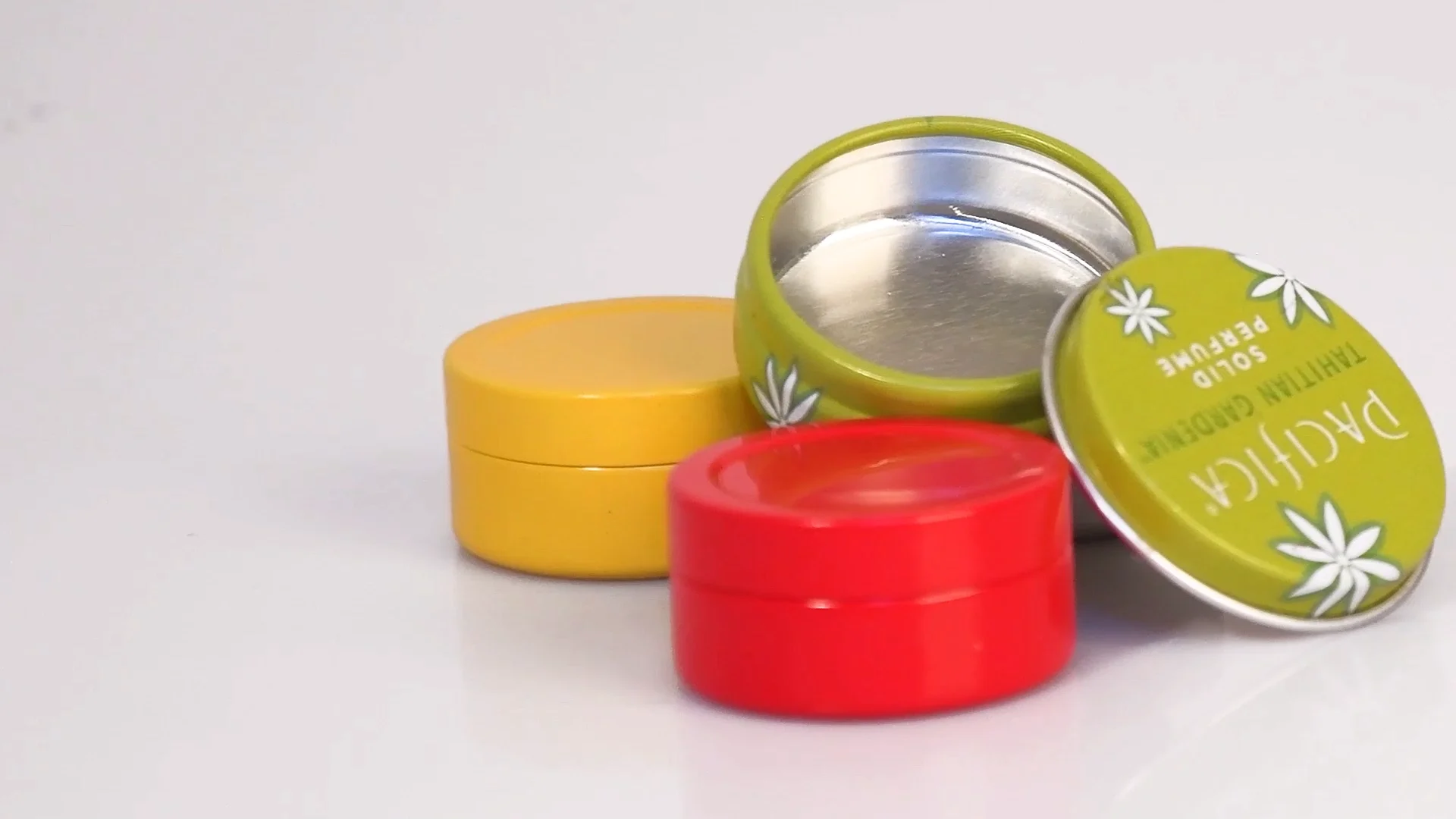 Custom Empty Lip Balm Containers Metal Small Jars Beauty Aluminum Box ...