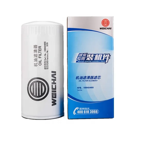 Hot Sales Weichai WD615 Oil Filter Element - Engine Oil Filter ...
