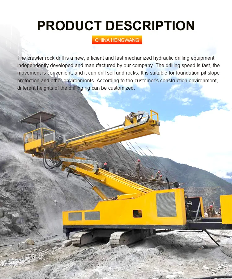 Soil Nailing Anchoring Slope Stabilisation Drilling Rig