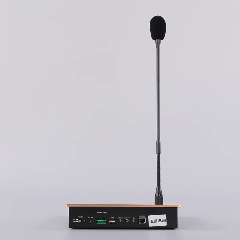 Pa System Desk Conference Mic System Real-time Broadcast Remote Control ...