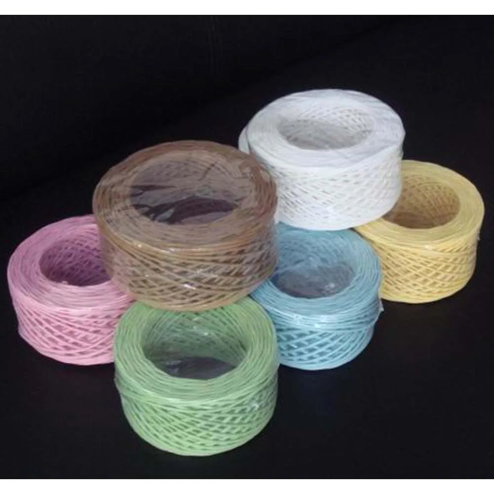 Wholesales DIY Paper Raffia Twine, Twisted Paper Cord for All Kind ...