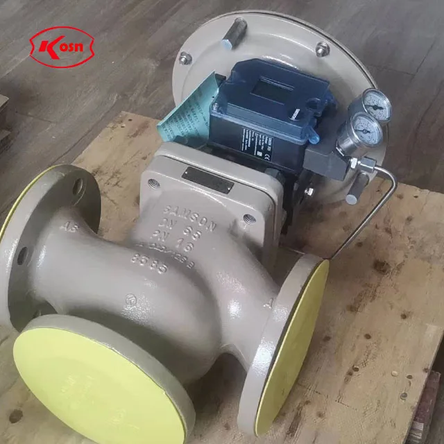 Samson 3271 Globe Control Valve Stainless Steel with Positioner 3725