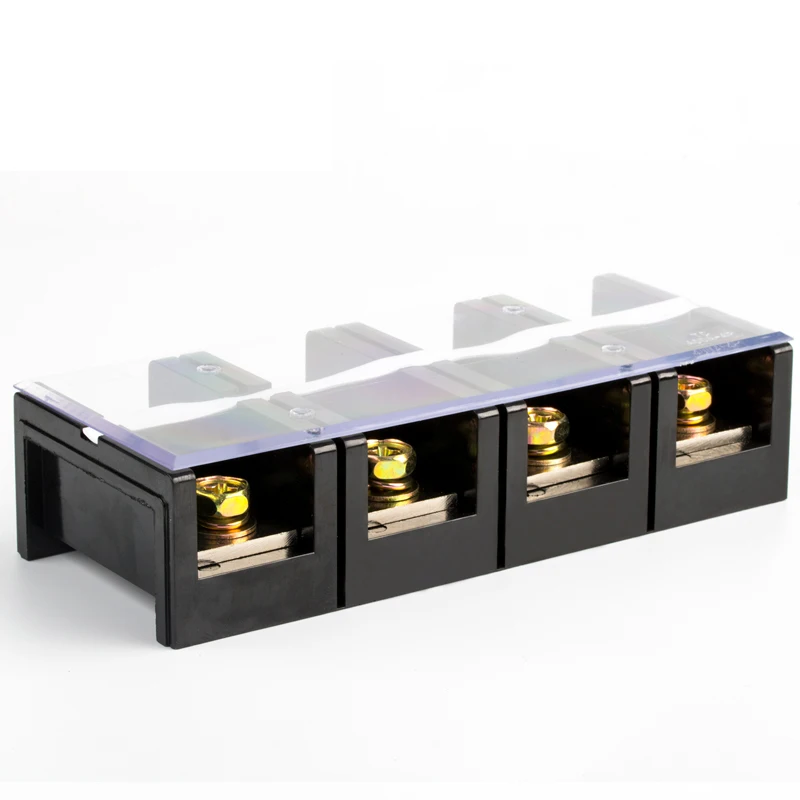 400A 4P 600V Double Row Screw Terminal Fixed Type TC4004 High Current ...