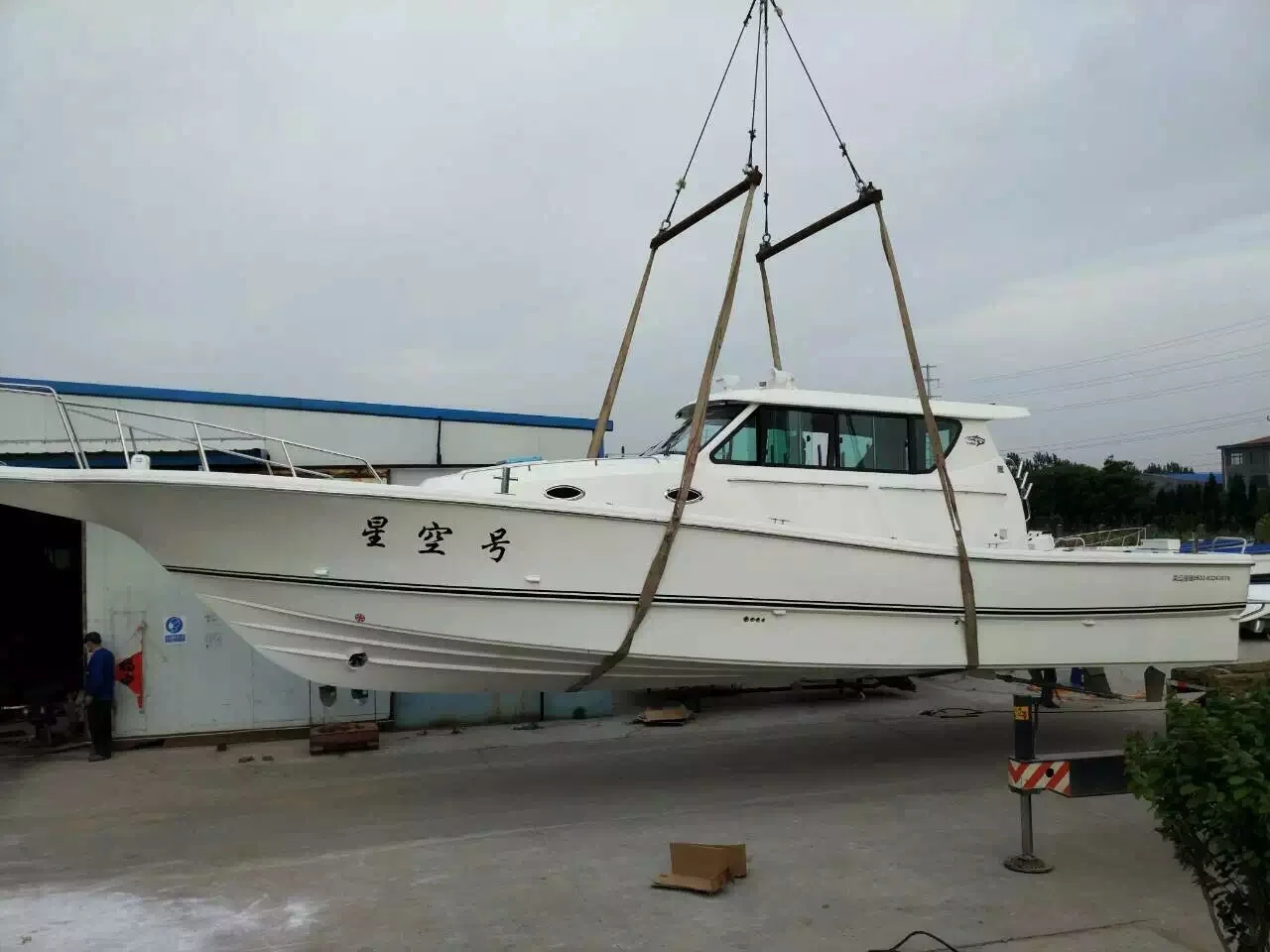 Grandsea 15m Frp Fiberglass Fishing Boats With Twin Inboard Engine For ...