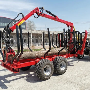 Farma Log Trailer,Farma Forest Trailer,Farma Log Crane Logging Trailers ...