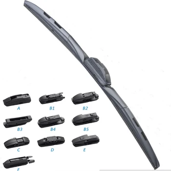 Hybrid Multi-fit Universal Multifunctional Windshield Wipers Car 20mm ...