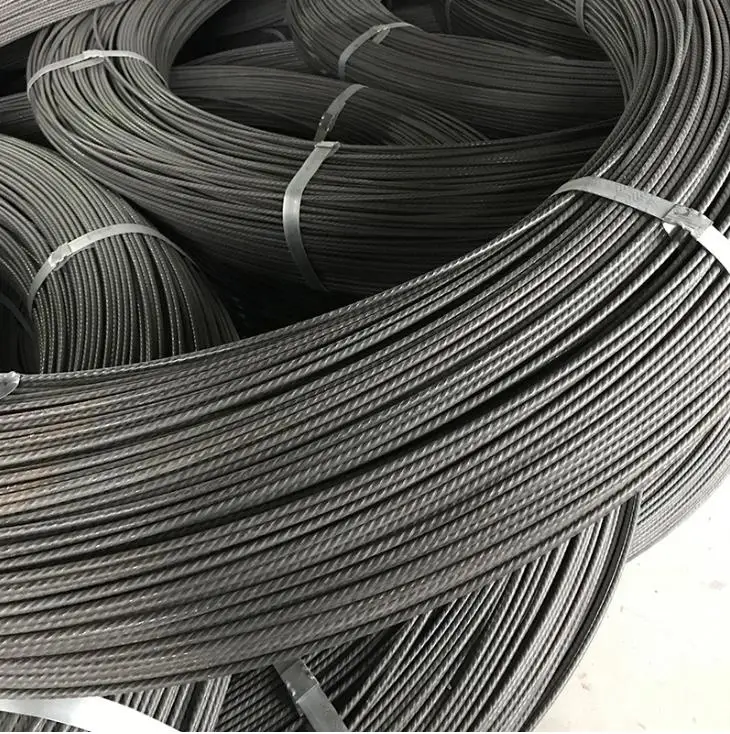 High Tension 1670mpa 5mm 7mm Prestressed Concrete Steel Wire Indented ...