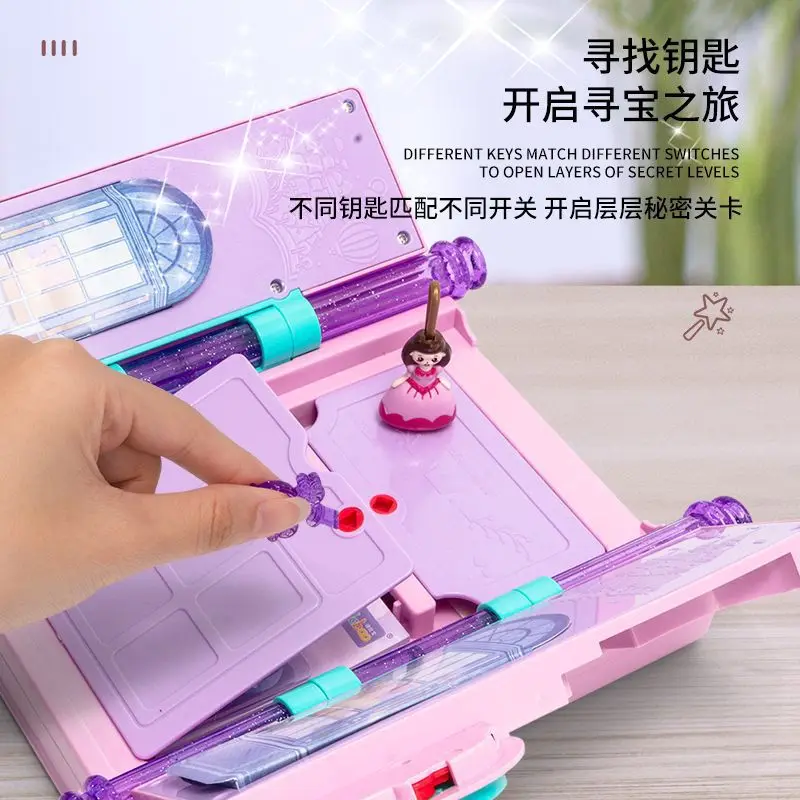 Magic Book Surprise Magic Box Toy for Girls 3-6 Years