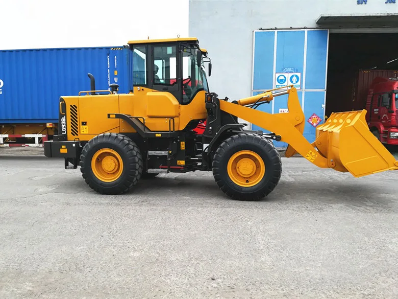 1.8m3 Bucket Multi-functional Compact Earth Moving Machine 3 Ton Wheel ...