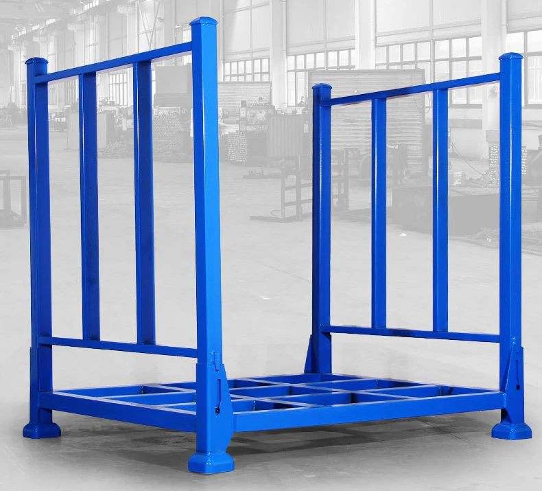Heavy Duty Industrial Racking System Powder Coated Steel Folding ...