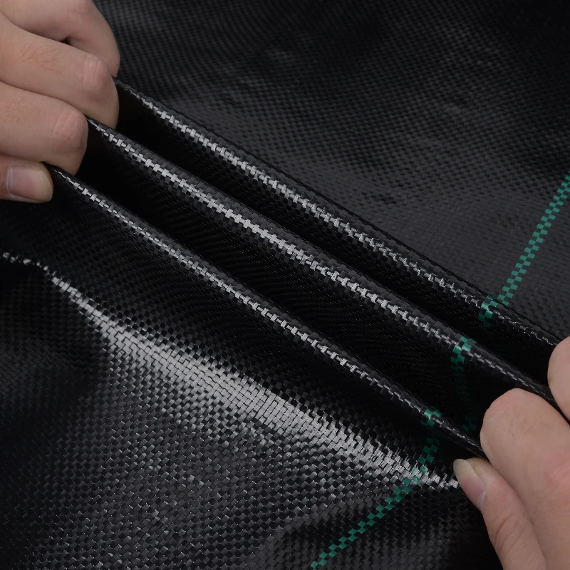High Quality Black Concrete Geotextile/ Weed Control Cloth Fabric For ...