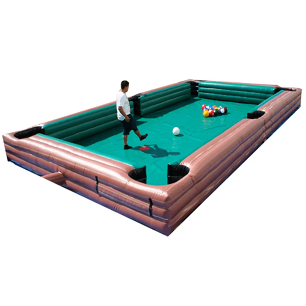 Inflatable Human Pool Table,Giant inflatable billiards table, snooker ...