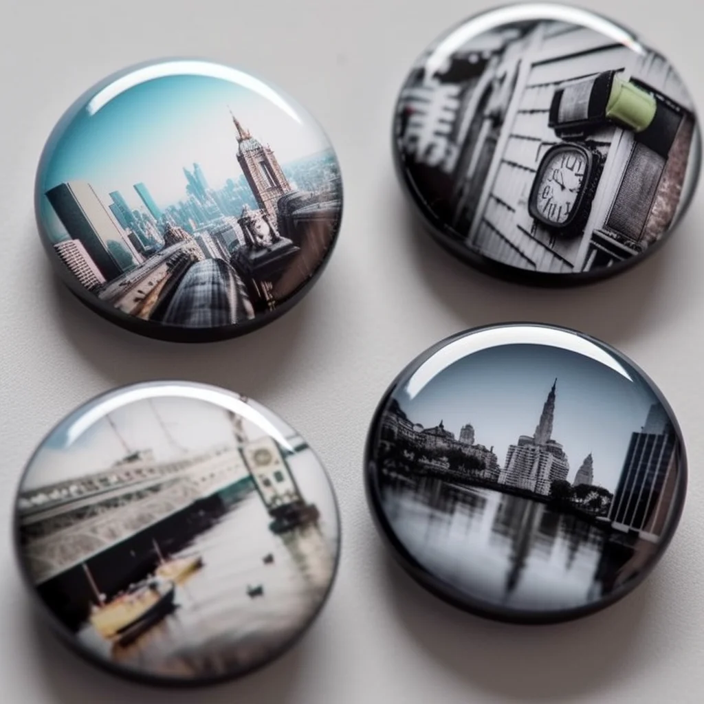 Custom Crystal Glass Refrigerator Magnets Printing Soft Diy Creative ...